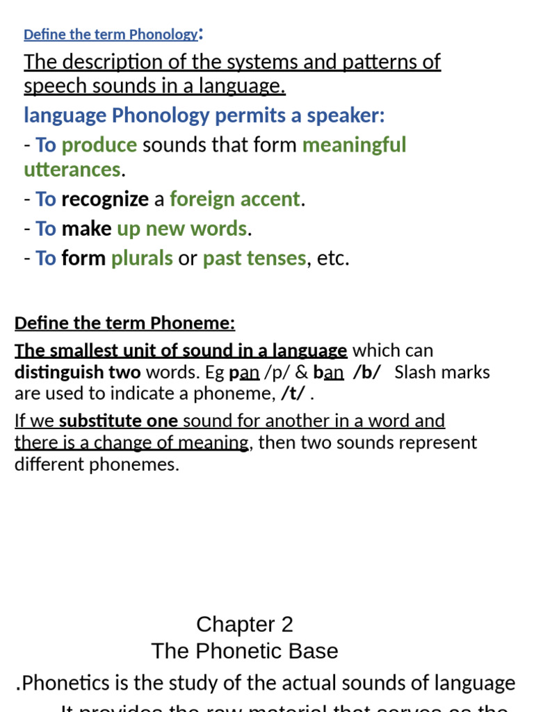 Phonology and Phonetics Basics | PDF | Syllable | Phonetics