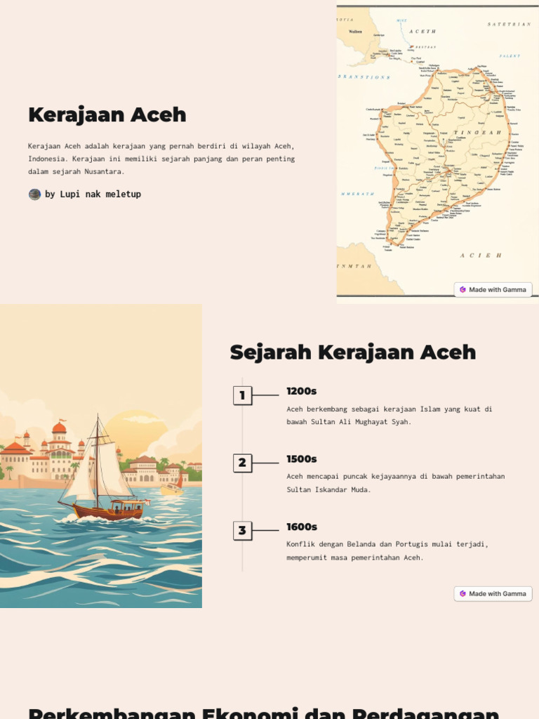Kerajaan Aceh | PDF