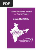 DofE Student Activity Evidence Log All Sections | PDF