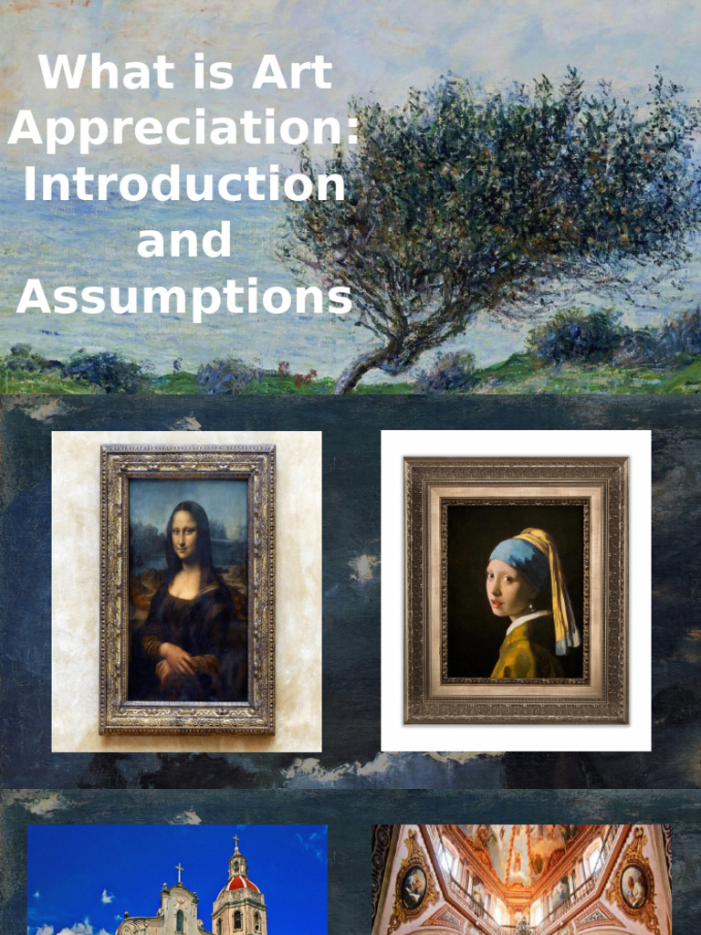 Lesson 1 What Is Art Appreciation Introduction and Assumptions | PDF | Experience | Thought