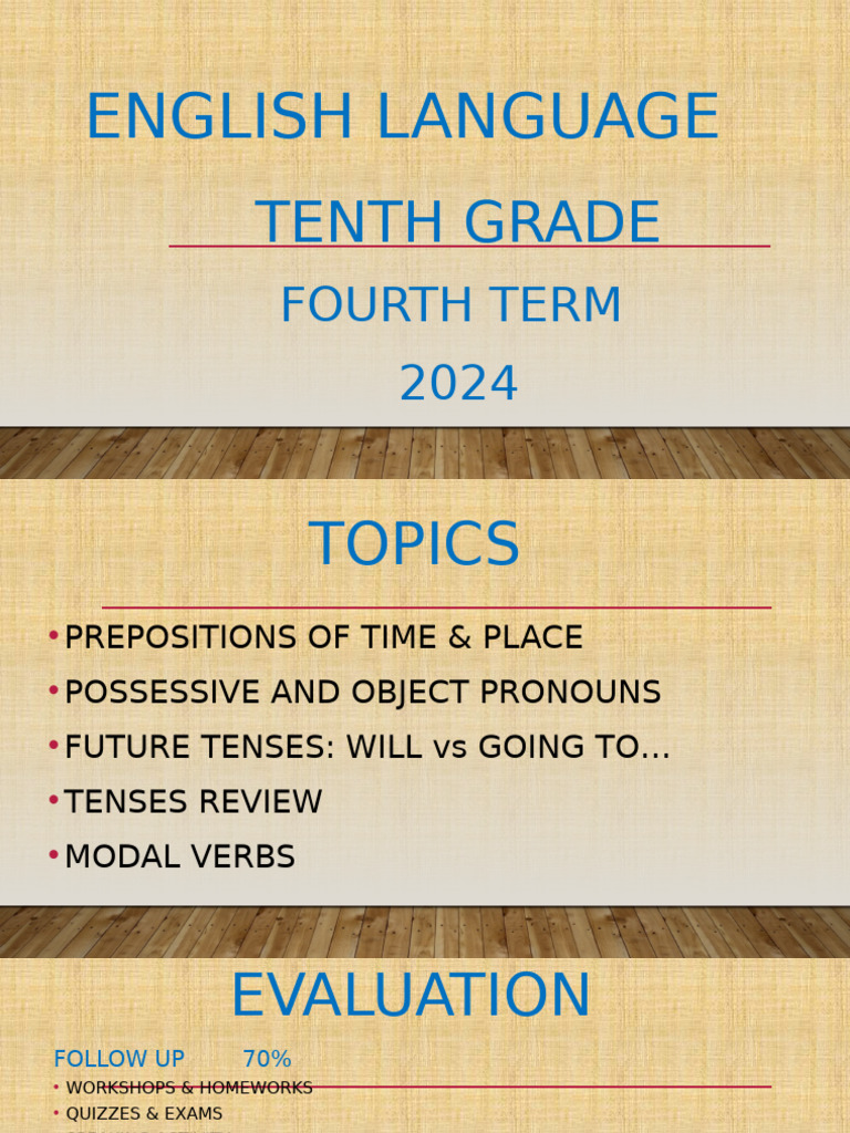 10th Grade English Curriculum 2024 | PDF