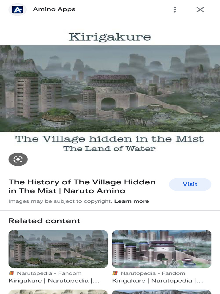 Naruto Mist Village - Google Search | PDF