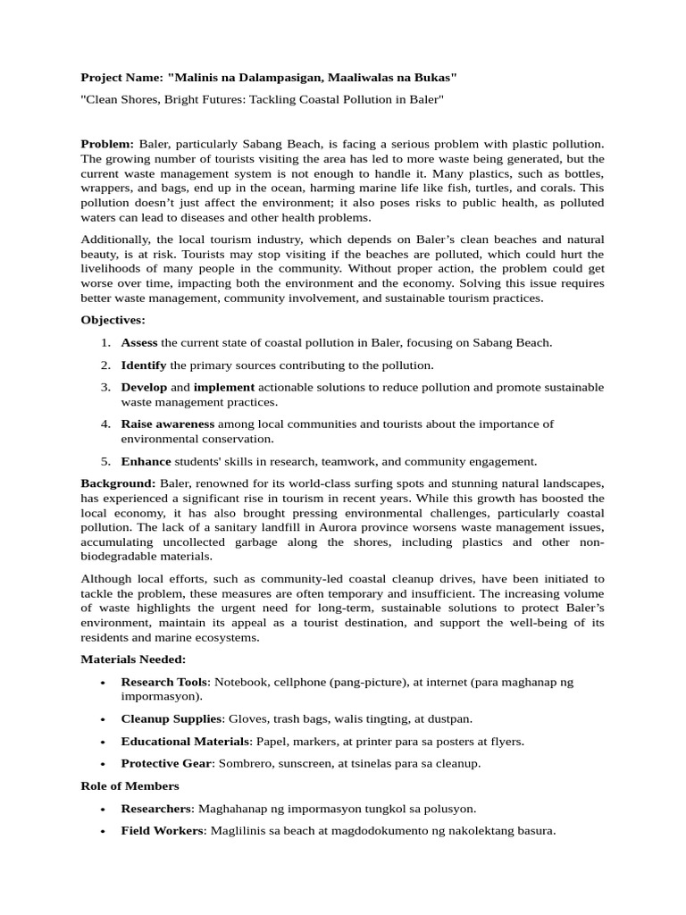 PBL | PDF | Pollution | Waste Management