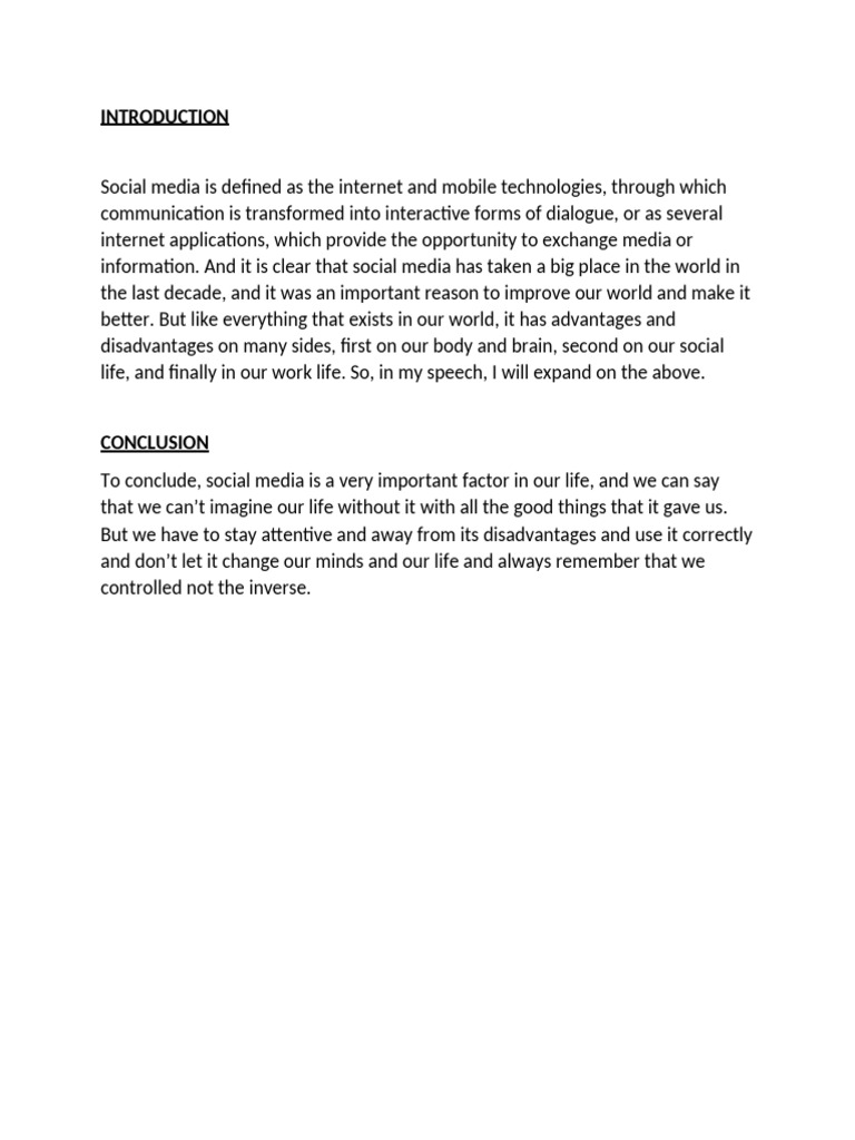 SPEECH | PDF