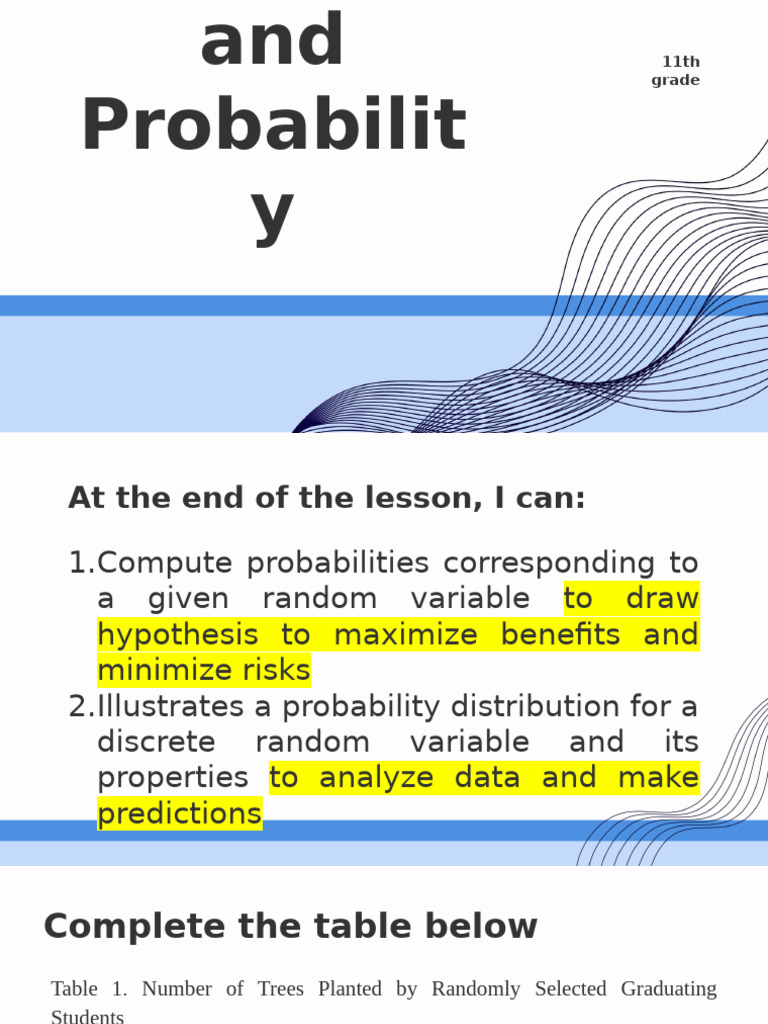 -MEAN-VARIANCE | PDF | Probability Distribution | Variance