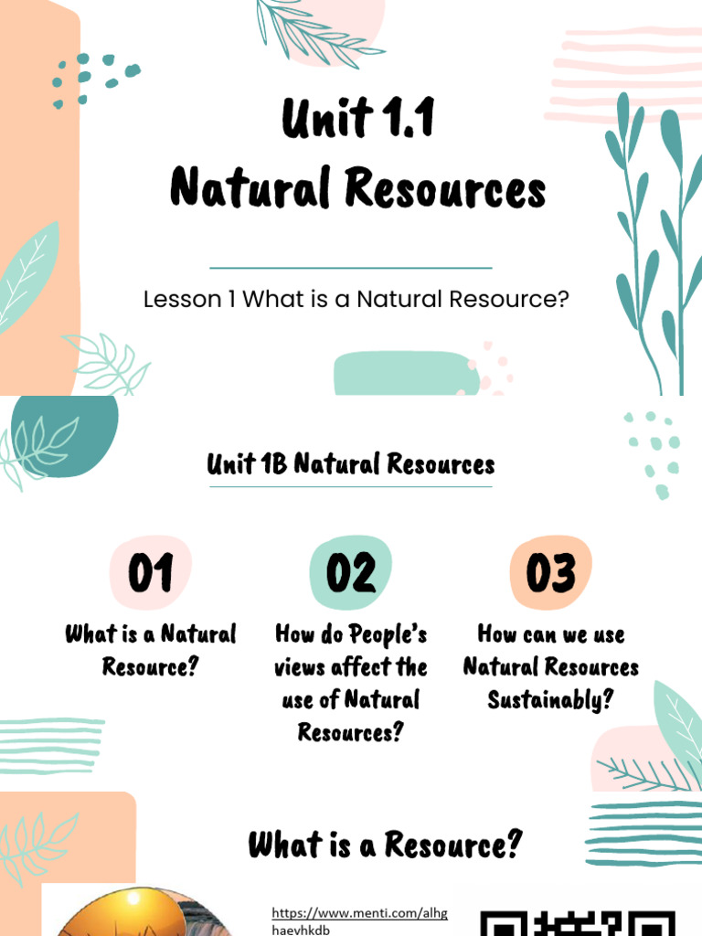 Understanding Natural Resources and Usage | PDF | Nuclear Physics ...