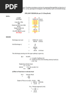 Scour Valve Chamber Design Specifications | PDF