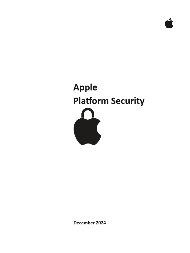 Apple Security Platform | PDF | Computer Security | Security