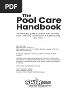 Salt Water Pool Care Cheat Sheet (Print-Friendly) | PDF | Water | Chemistry