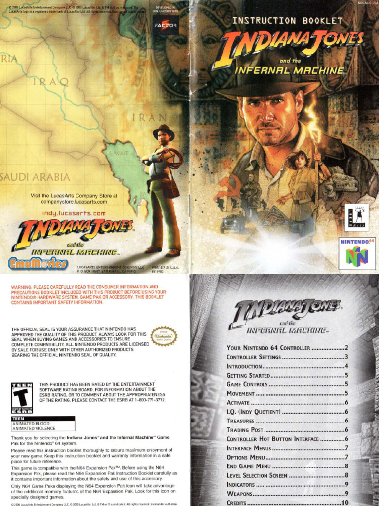 Indiana Jones and The Infernal Machine (USA) | PDF