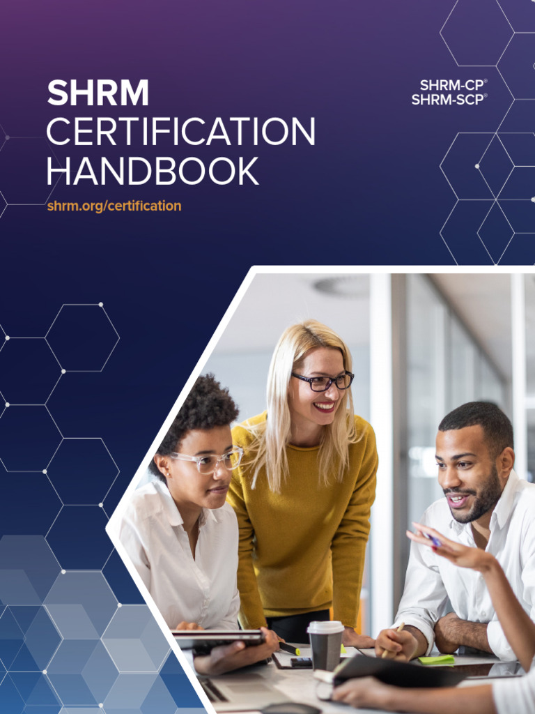 2025 SHRM Certification Handbook | PDF | Human Resources | Human ...