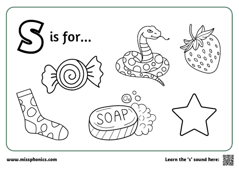 s Sound Phonics Colouring | PDF