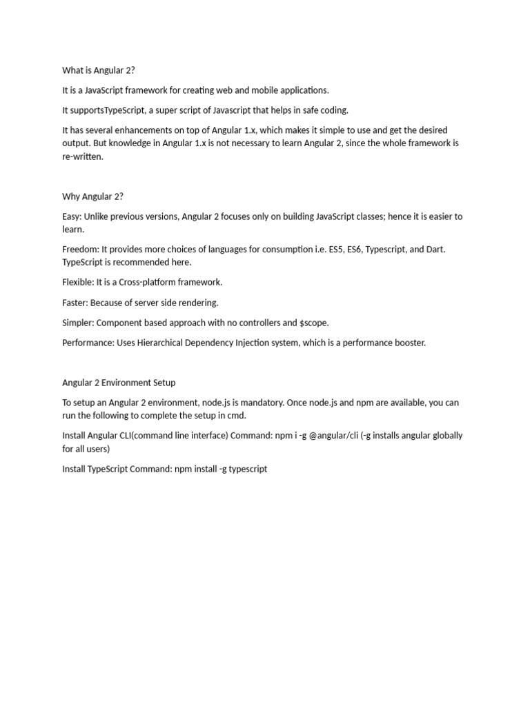 Angular | PDF | Java Script | Computer Programming Angular | PDF | Java Script | Computer Programming