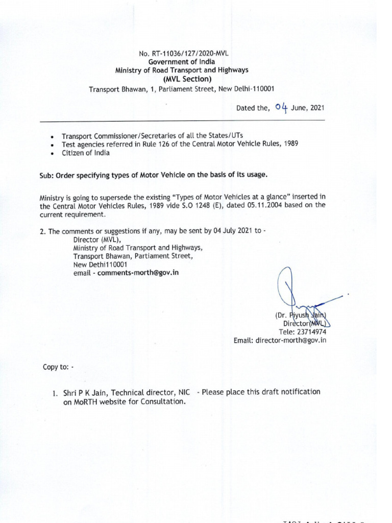 Draft So - Vehicle Classification On Usage - 0001 | PDF