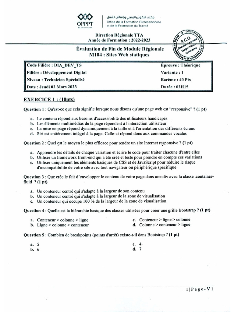 2023 EFM WEB TTA V1 | PDF