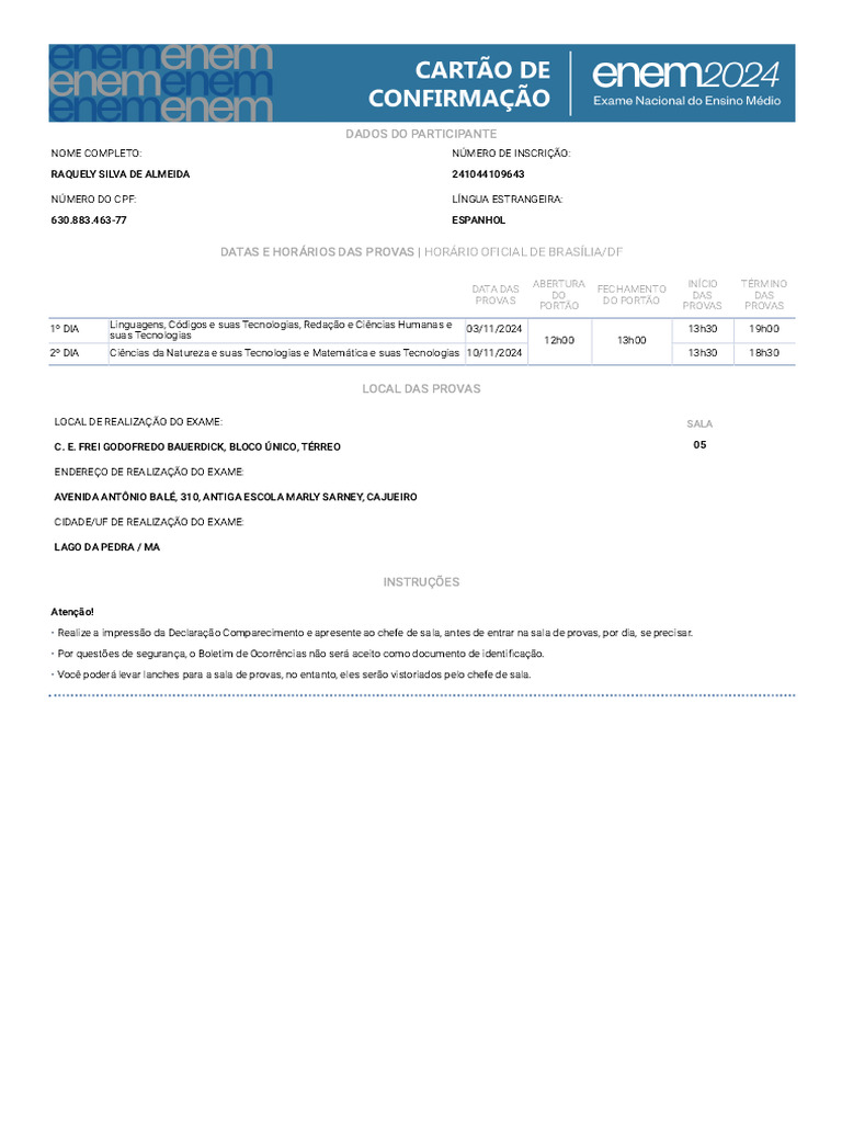 Blob Https Enem - Inep.gov - BR | PDF
