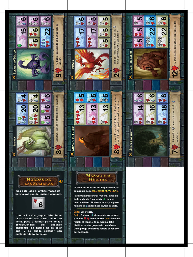 Exp1 Forest of Shadows - Mazmorras | PDF