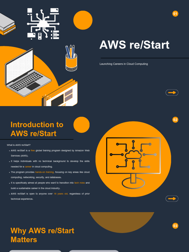 Ajira AWS reStart presentation | PDF | Cloud Computing | Amazon Web Services