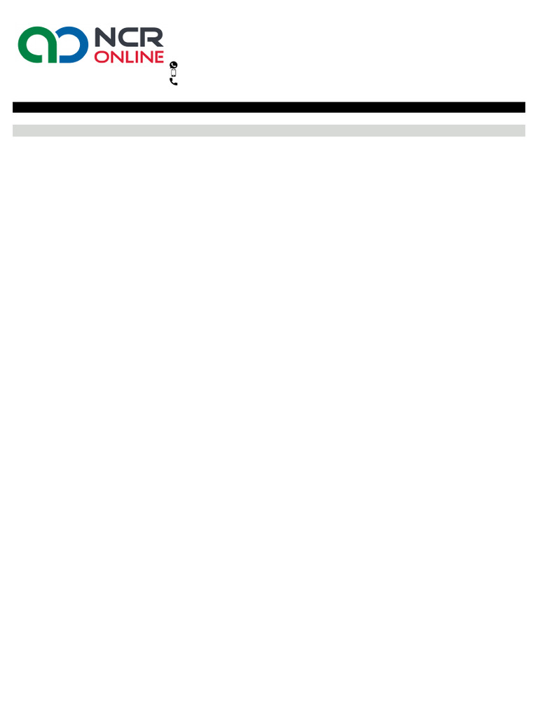 PROFORMA DA NCR | PDF | Tecnologia bancária | Tecnologia financeira