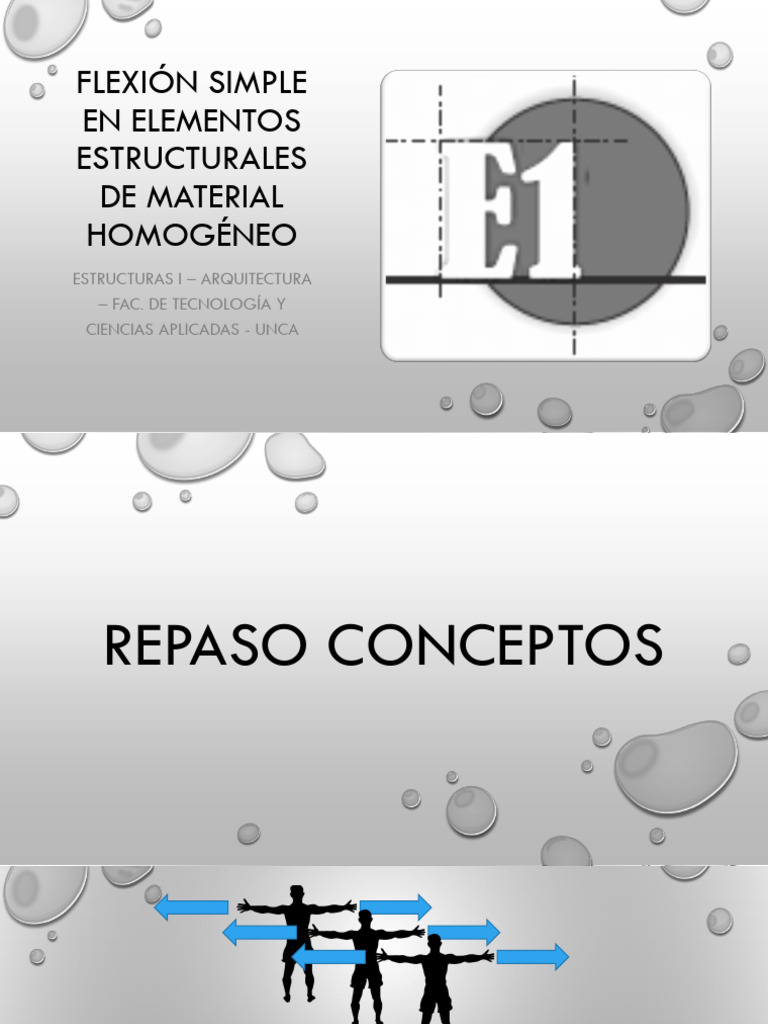 Flexión Simple | PDF | Doblar | Viga (Estructura)