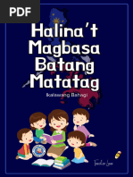 Filipino - Letrang B | PDF