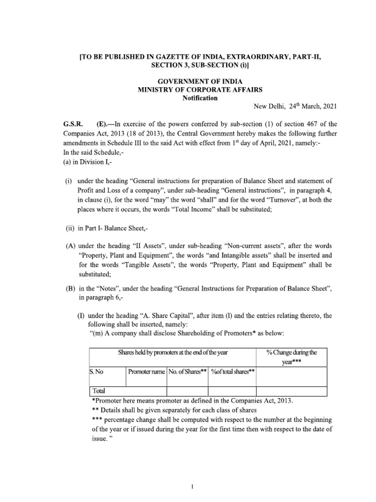 Amendment To Schedule 3 | PDF