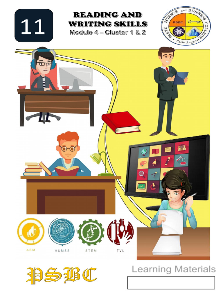 MODULE 4 - Reading and Writing Skills | PDF | Intertextuality | Hypertext