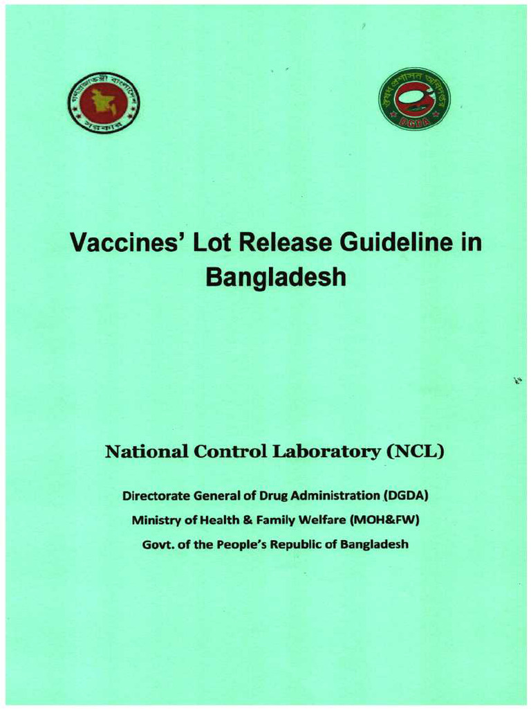 DGDA Lot Release | PDF