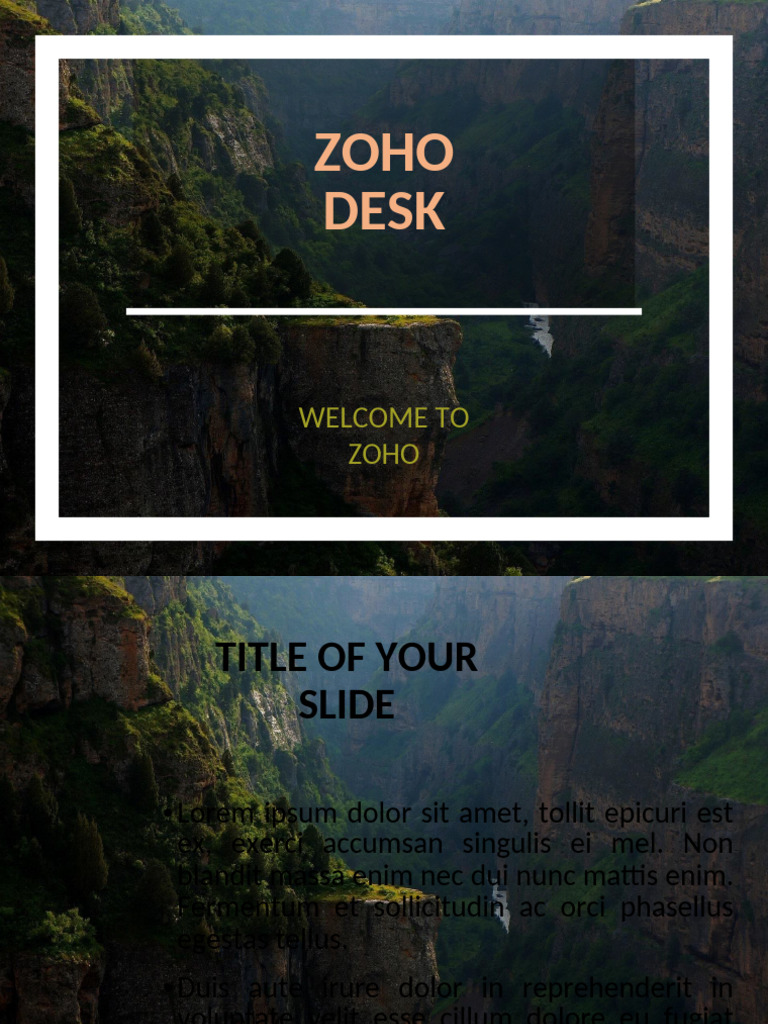 Introduction to Zoho Desk Features | PDF