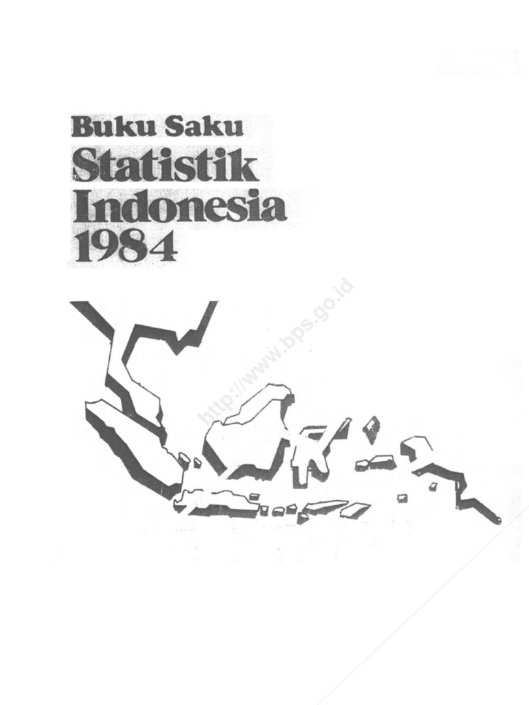 Statistik Indonesia 1984: Buku Saku | PDF