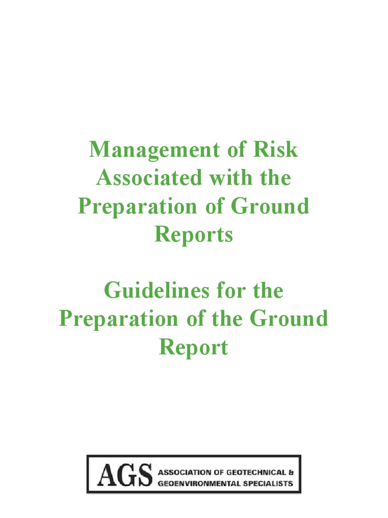 Ground Reports | PDF | Contractual Term | Indemnity