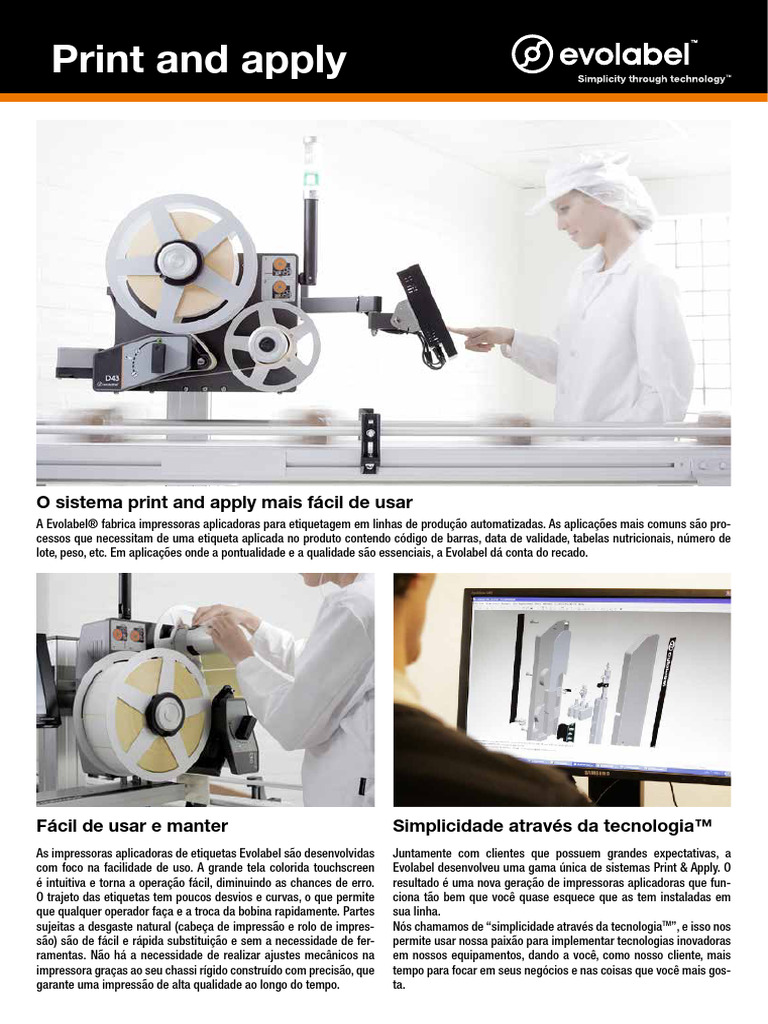 Evolabel - PowerCoding | PDF | Impressão | Impressora (informática)