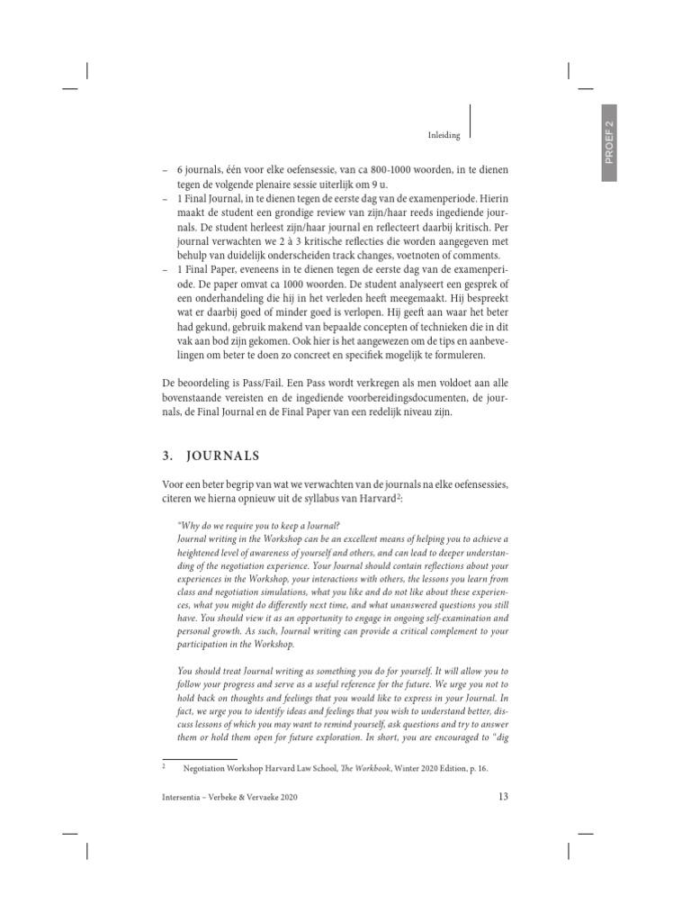 Onderhandelen en Bemiddelen - pp13-20 | PDF | Negotiation | Thought