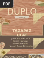 Ang Duplo | PDF