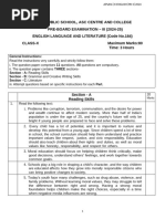 Class 10 English Marking Scheme 2024-25 | PDF | Electronic Waste