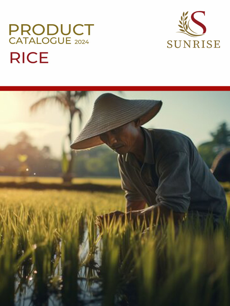 Rice Product - Sunrise Catalog 2024 | PDF