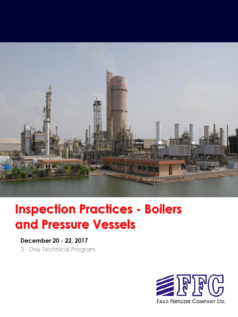Brochure Inspection Practices Boilers Pressure Vessels | PDF ...