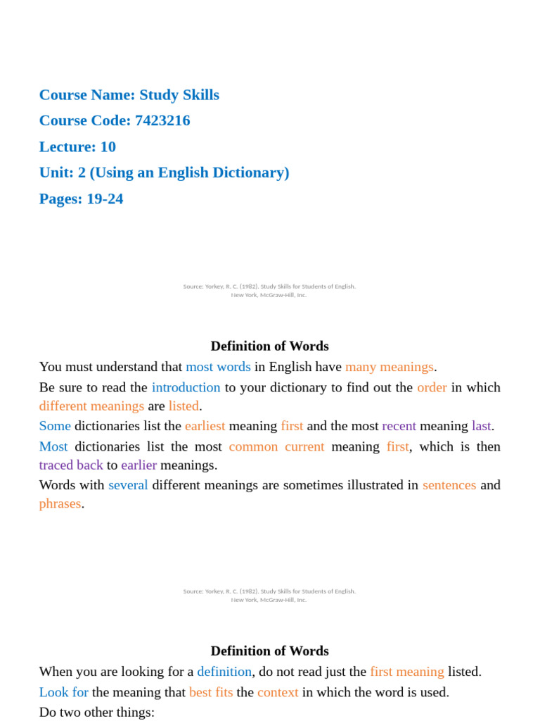 Understanding English Dictionary Usage | PDF | English Language | Verb