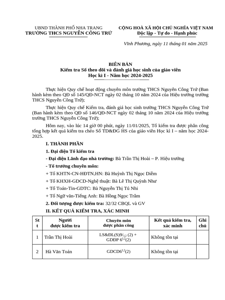 110125-Bien-ban-So-TDG-HS-ca-GV-HKI-24-25 | PDF