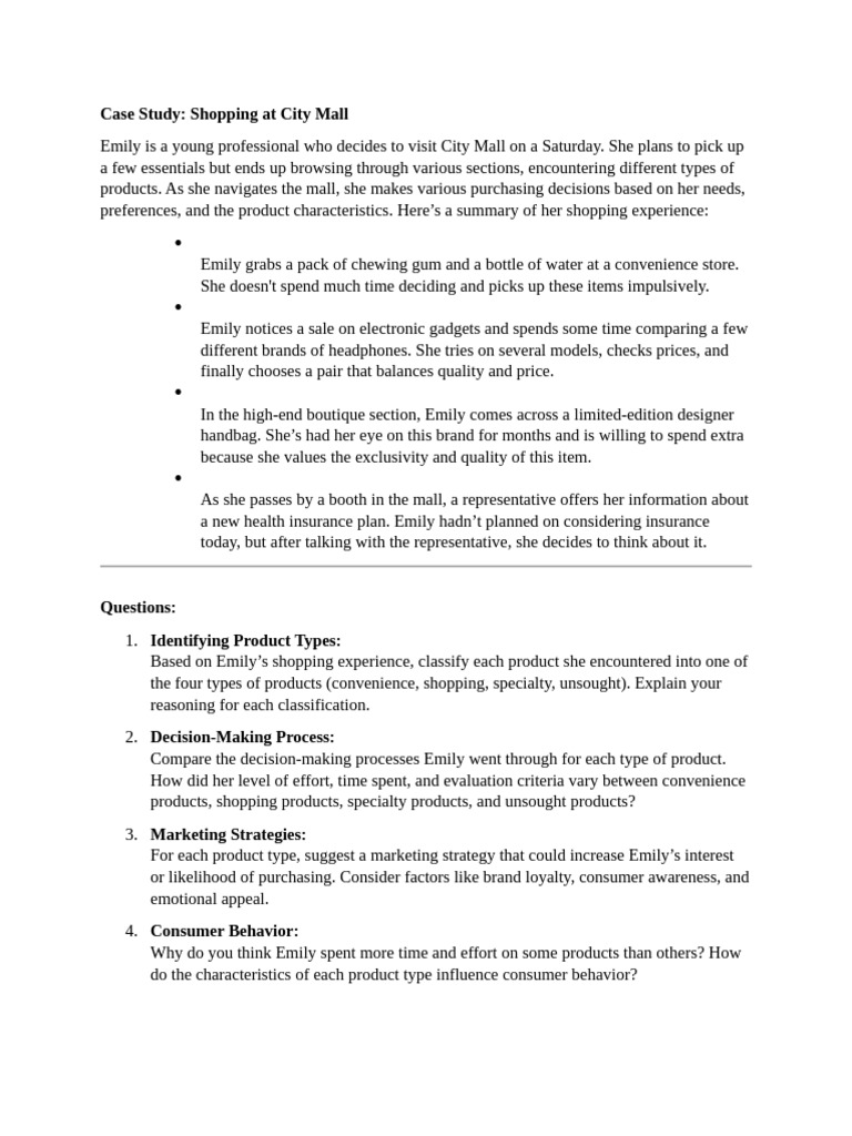 Case Study Chapter 10 | PDF