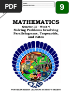 Math 9-Q3-Module-4 | PDF | Elementary Geometry | Euclidean Geometry