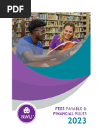 NWU Financial Undertaking 2025 | PDF | Salary | Fee