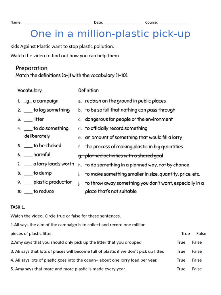 Kids Against Plastic Want To Stop Plastic Pollution | PDF