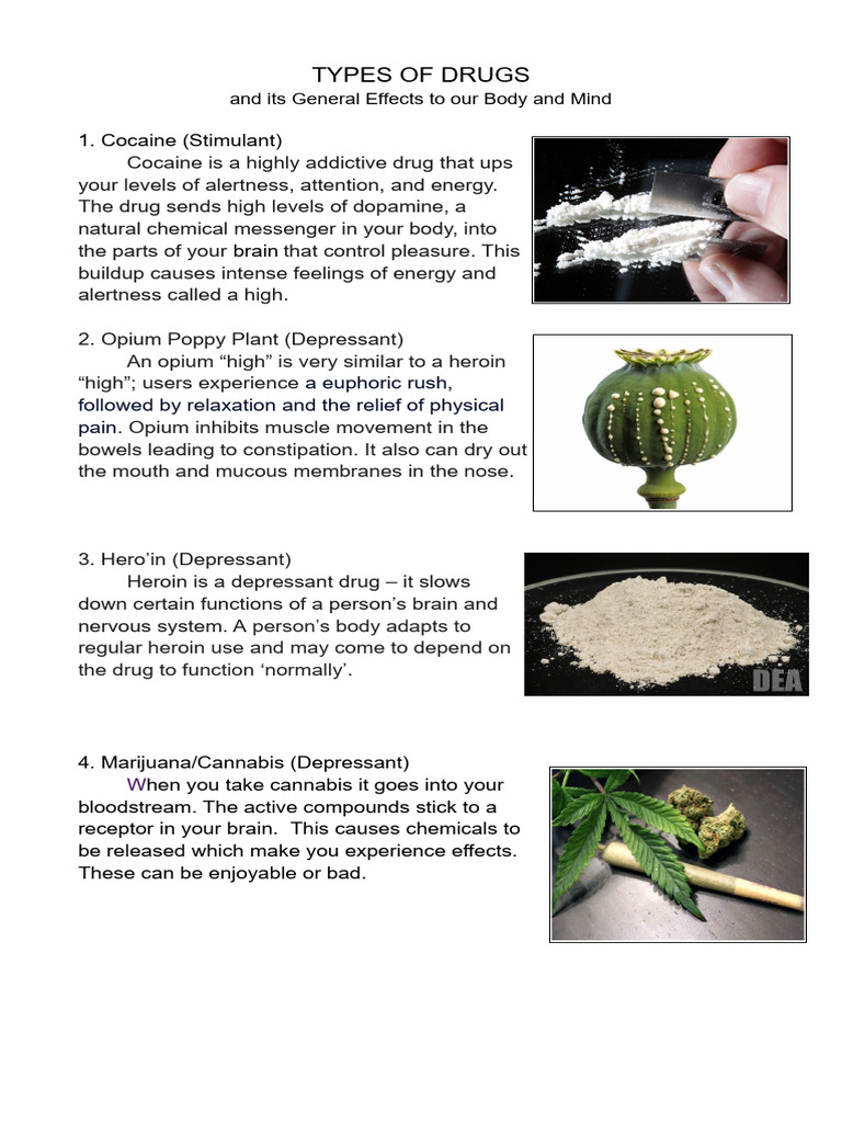 Types of Drugs | PDF