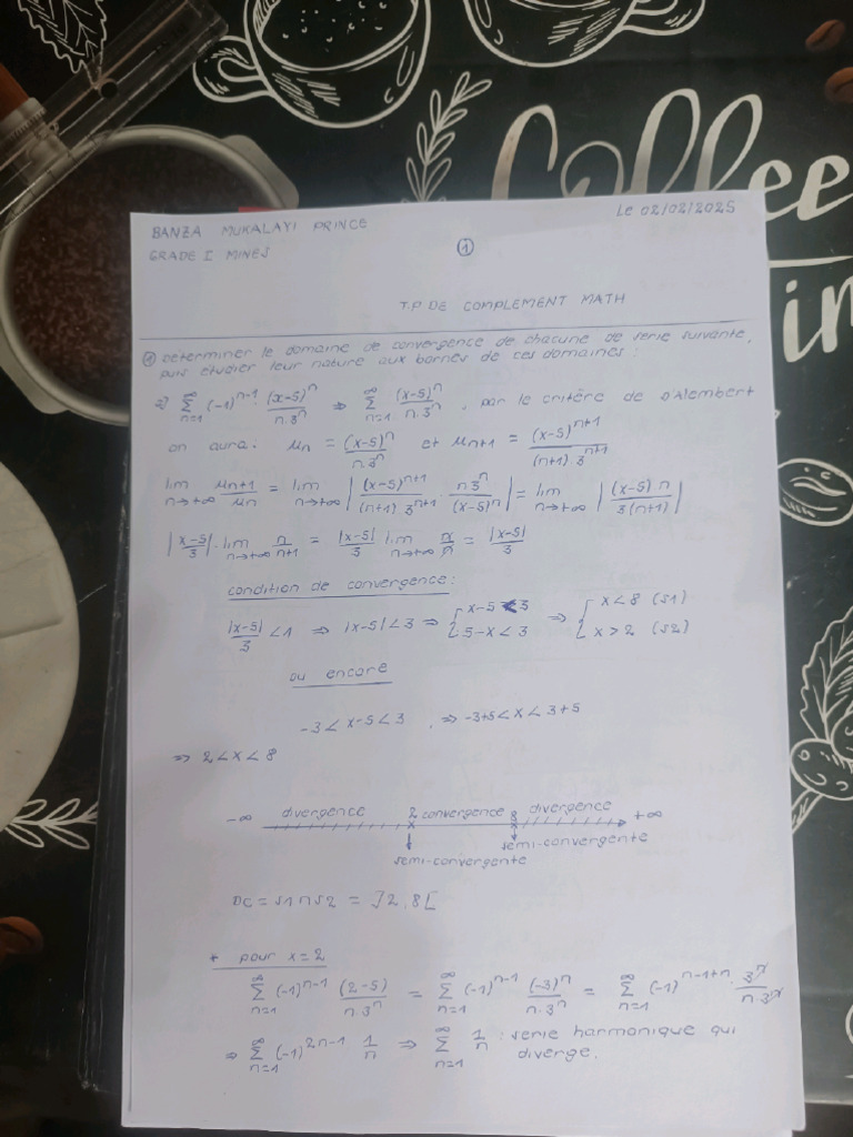 Tp Complément Math | PDF