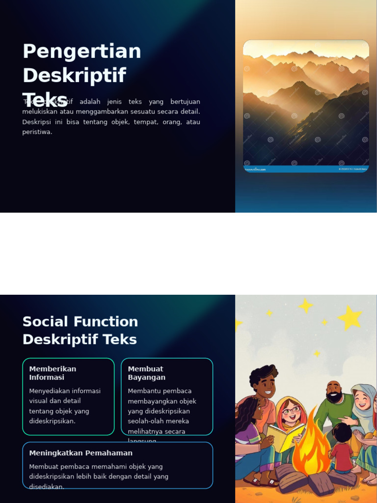 Pengertian Deskriptif Teks | PDF