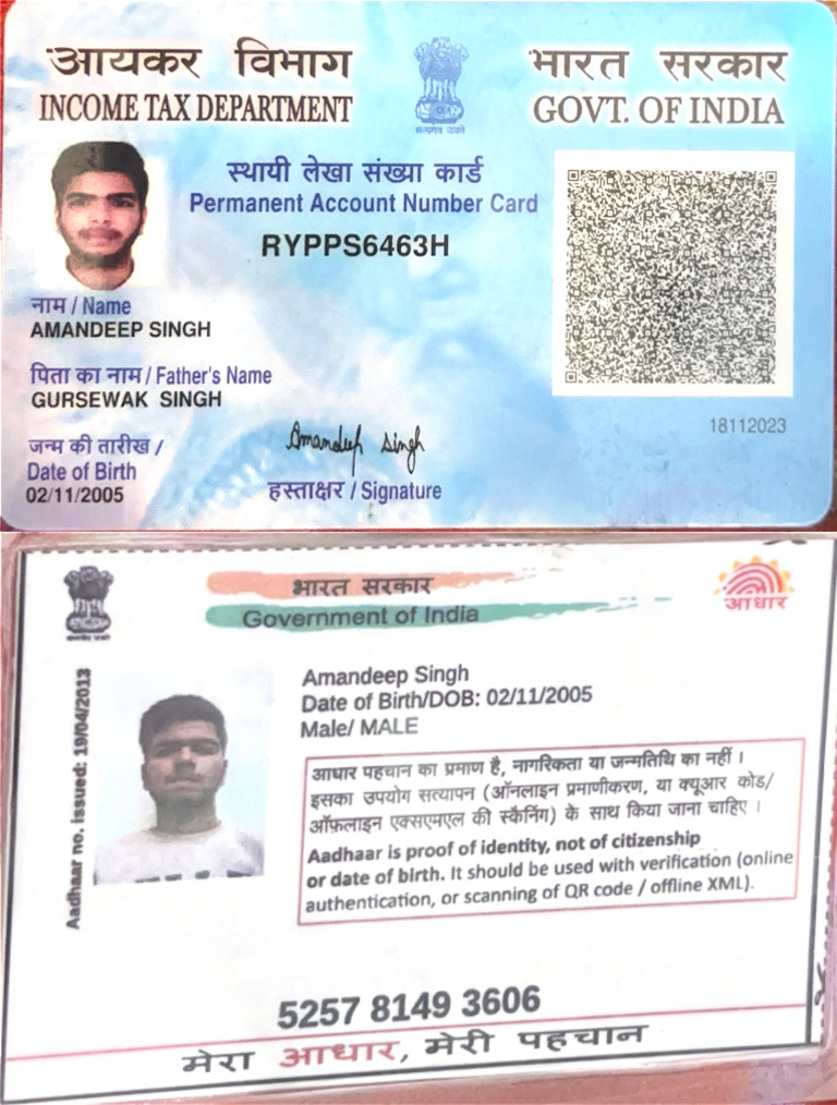 Adhaar Card | PDF
