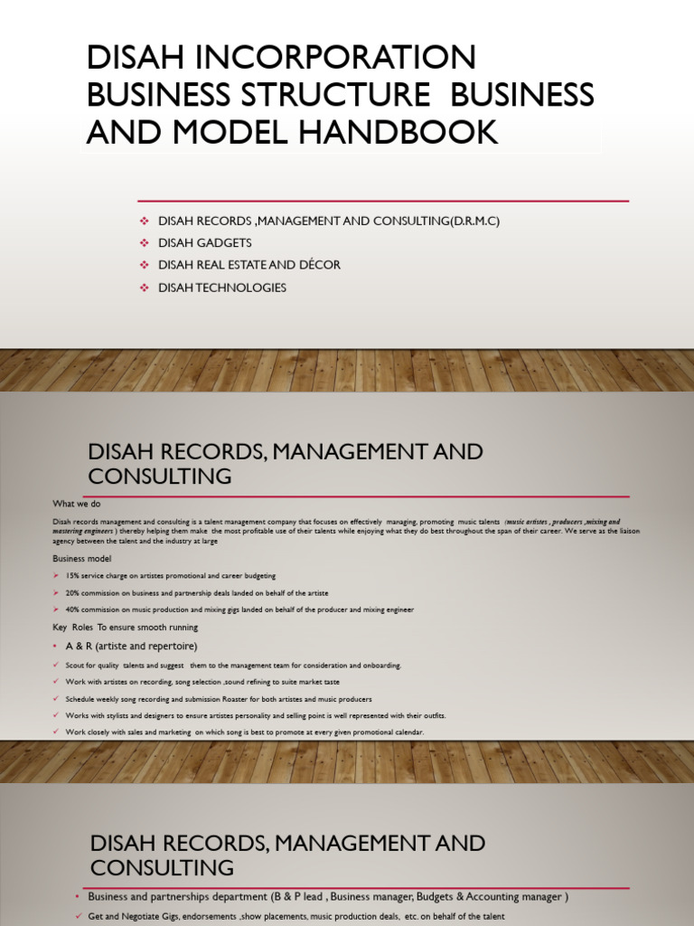 disah presentation | PDF | Marketing | Sales