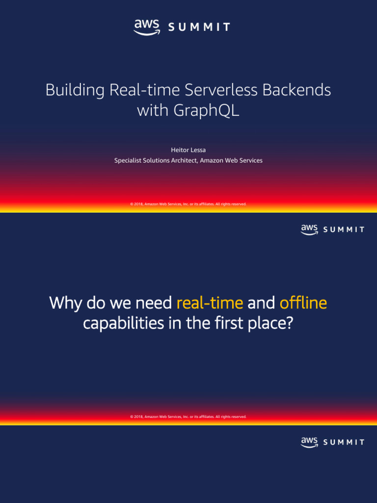 Building Real Time Serverless | PDF | Amazon Web Services | Data
