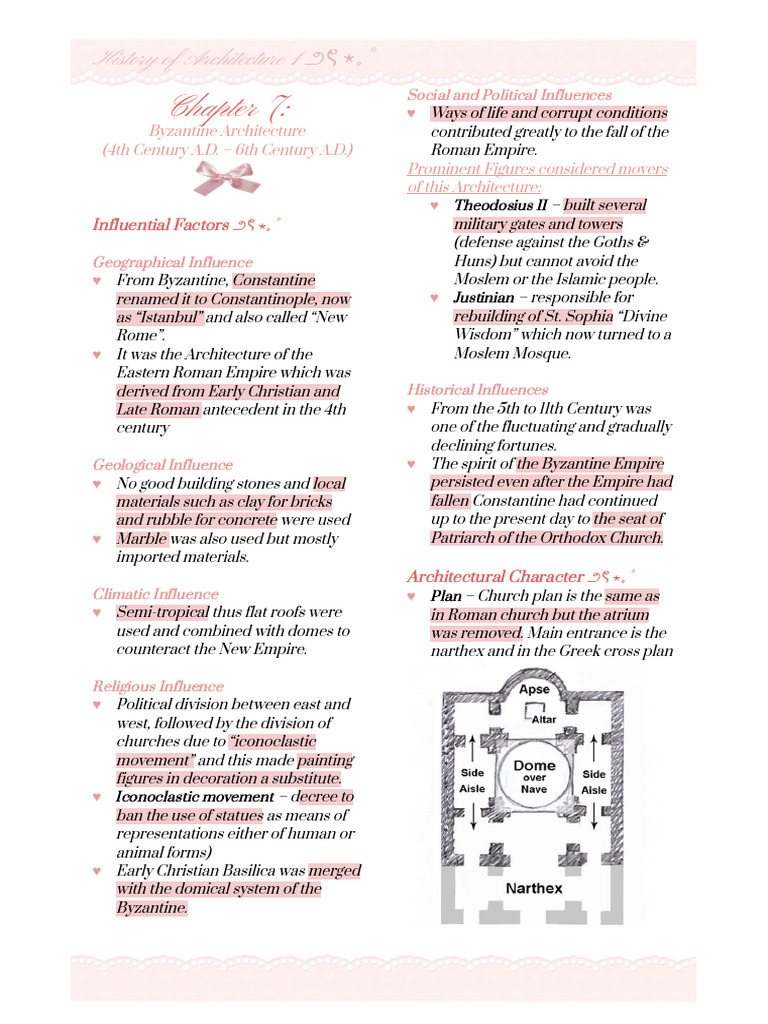 byzantine architecture | PDF | Dome | Byzantine Empire